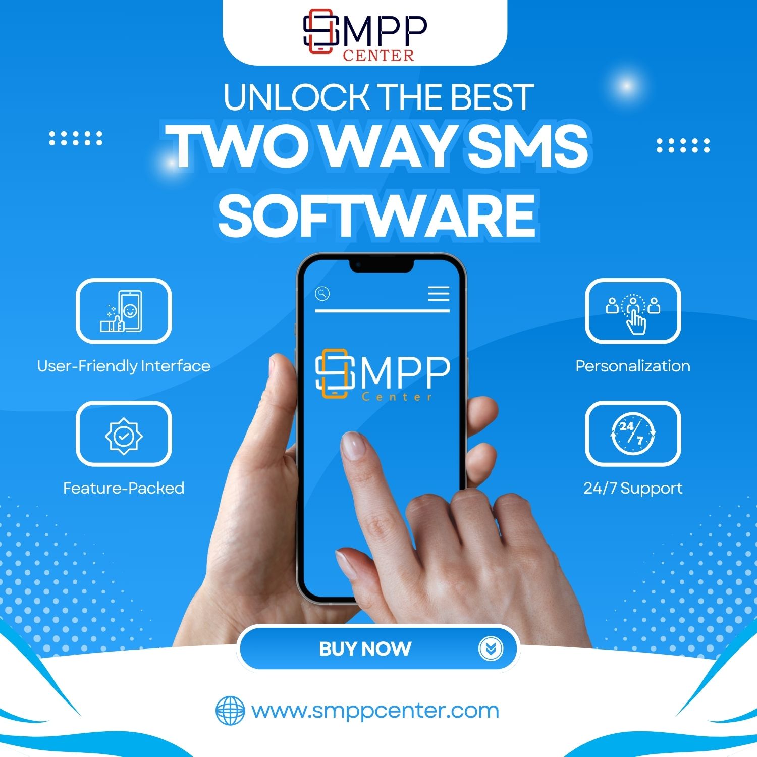Two Way SMS Software | Incoming SMS via SMPP/HTTP API - SMPPCenter.com